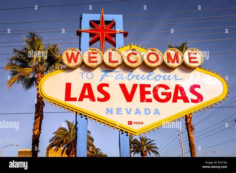 Welcome To Fabulous Las Vegas Front Of The Las Vegas Welcome Sign Las