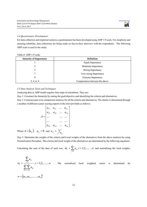 analytical hierarchy process ahp approach on consumers preferences