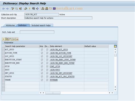 OVS SAP Tcode C SD Matchcodes Customers Transaction Code