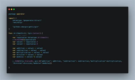 [golang] using operator on gin golang by amiruddin saddam learning about golang medium
