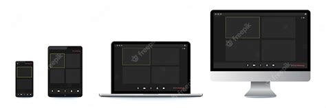 Premium Vector Video Conference User Interface Great Design For Any
