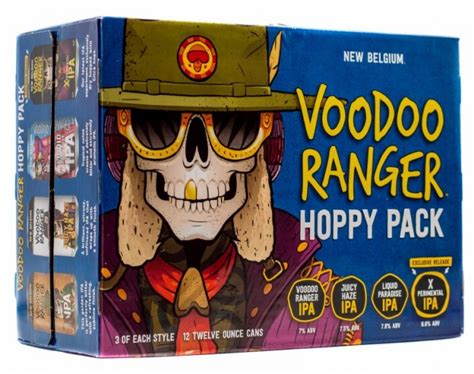 New Belgium Brewing Voodoo Ranger Hoppy Pack Variety 12pk Cans
