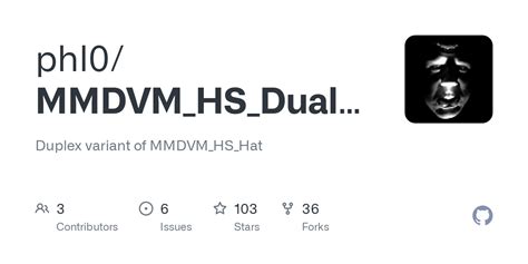 Github Phl0 Mmdvm Hs Dual Hat Duplex Variant Of Mmdvm Hs Hat