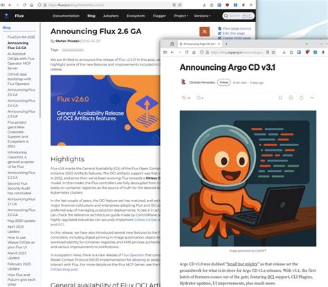Nice Development In The Gitops Space To Have Oci Artifacts As First Class Citizens Lars