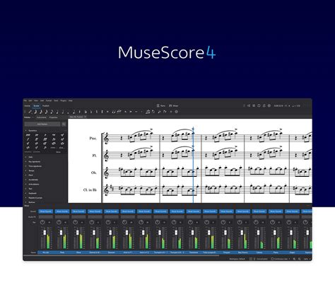 Musescore 4 Uiux Design On Behance