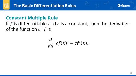 Basic Calculus Basic Differentiation Rules Pptx Physics Science