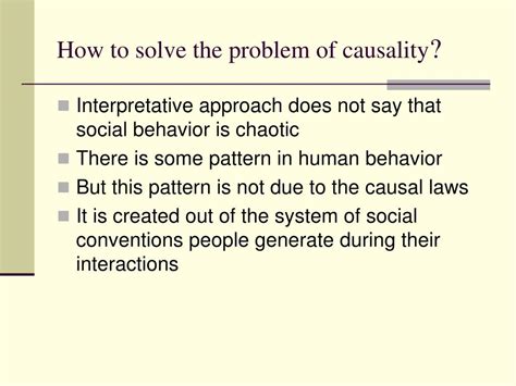 Ppt Causation In Social Sciences Powerpoint Presentation Free