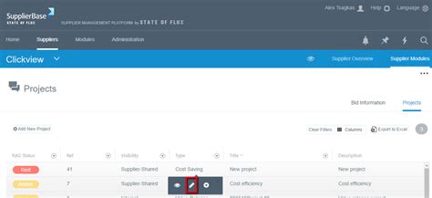 How To Add Notes To A Project SupplierBase