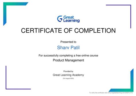 sharv patil on linkedin productmanagement professionalgrowth coursecompletion newskills