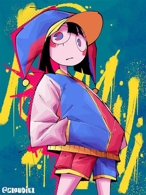 Pin By S A On Pomni🎪 Circus Art Animation Fan Art