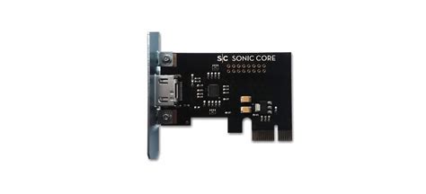 Pcie Interface For Scope Xite 1 Sonic Core Gmbh