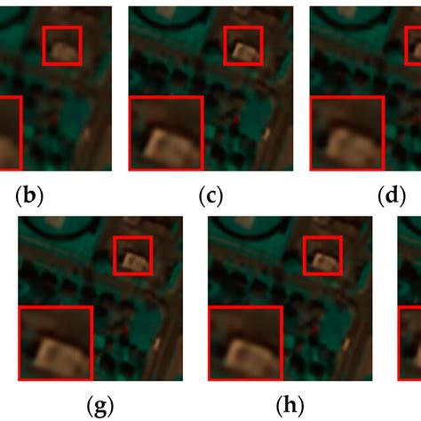 The Hsi Sr Results On The Chikusei Dataset Scale Factor 4 A Ground Download Scientific