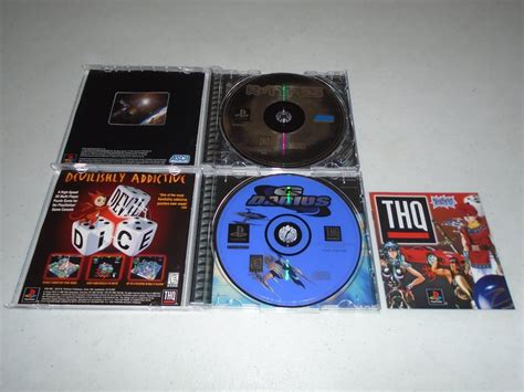 R Types And G Darius By Ascii Irem And Thq ☆☆ Complete Playstation 1 Ps1