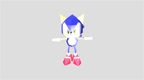 Rigged Sonic R Model Download Free 3d Model By Reckag79 D606c83