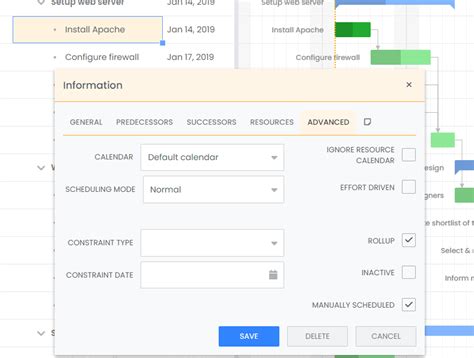 Indenting Manually Scheduled Task Issue · Issue 6599 · Bryntumsupport · Github