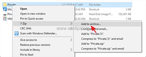 How To Lock A Folder Or File With A Password In Windows
