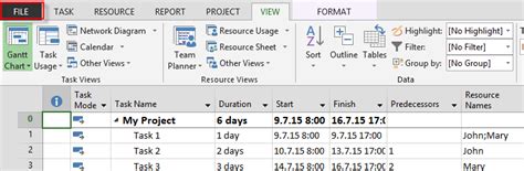 How To Protect Your Project File With MS PROJECT Nenad Trajkovski
