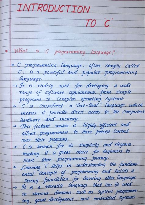 C Handwritten Notes Codewithcurious C Handwritten Notes Codewithcurious