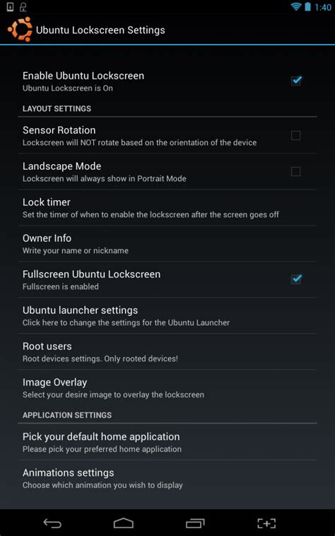 [android] Ubuntu Lockscreen Offers A Stylish And Attractive Lockscreen