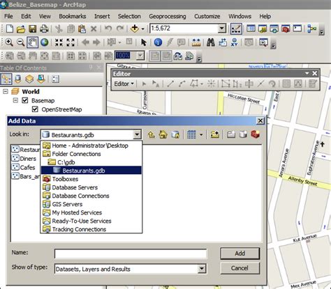 Arcmap Basemap Makekey