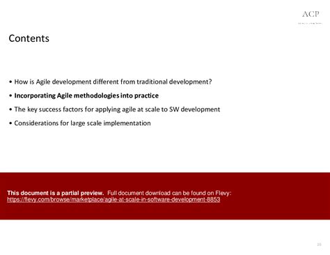 Agile At Scale In Software Development PPT Slide Deck