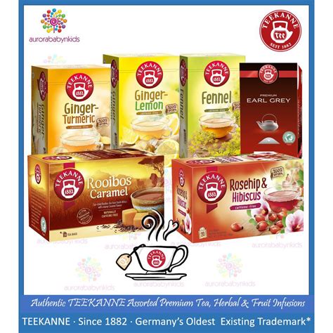 Teekanne Assorted Premium Tea Herbal And Fruit Infusions Bundle Deals