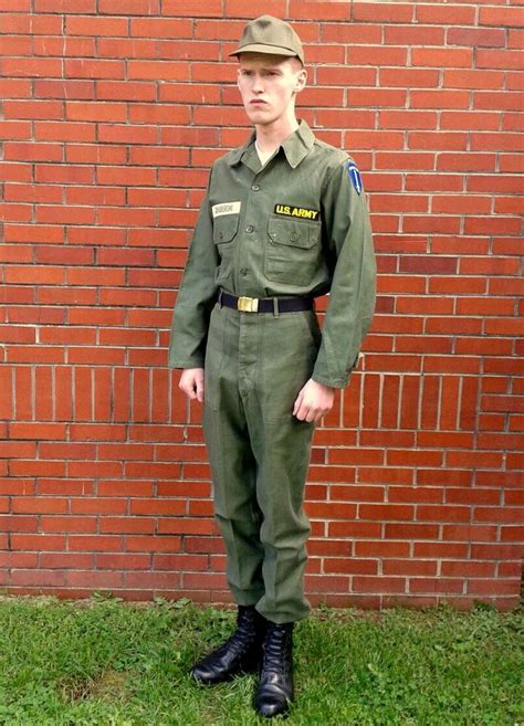 Us Army Private Us Army Infantry School Og 107 Type Ii Field