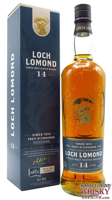 Loch Lomond Single Malt Scotch 14 Year Old Whisky