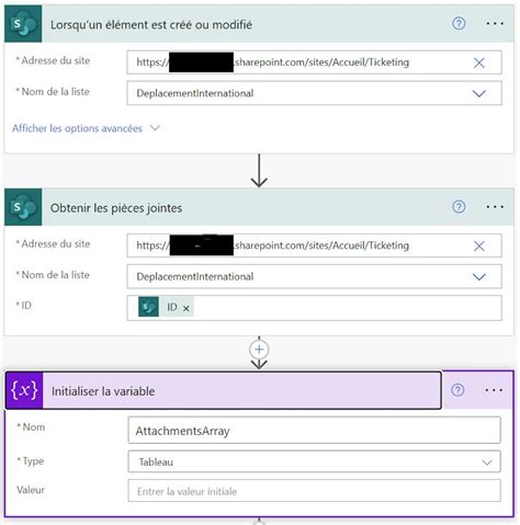 Problème Denvois De Mail Avec Plusieurs Pièces Jointes à Partir Dune Liste Sharepoint Power