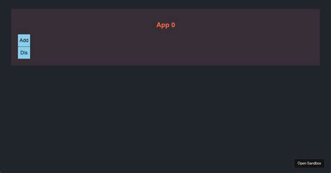 React Redex Basic Codesandbox