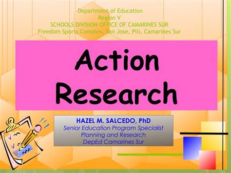 Action Research Sample Pdf