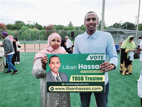 Deqa Nur On Linkedin Liban Hassan Is Running For Tdsb Trustee York