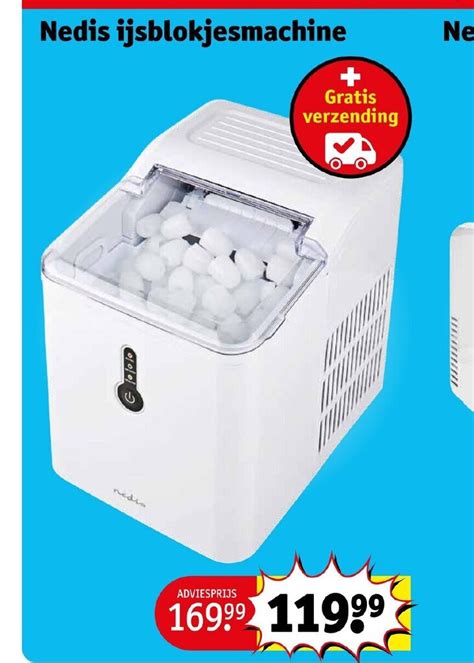 Nedis Ijsblokjesmachine Aanbieding Bij Kruidvat