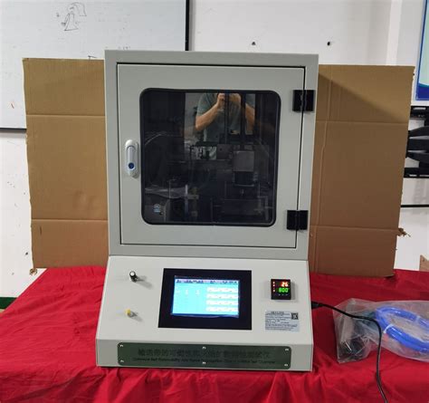 Conveyor Belt Flammability And Flame Propagation Characteristics Test Chamber Conveyor Belt