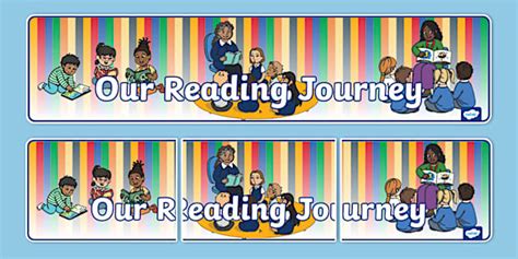 Our Reading Journey Display Banner Teacher Made Twinkl