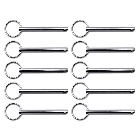 Fast Release Heavy Duty Ball Pins Corrosions Carbon Steel 12 Size