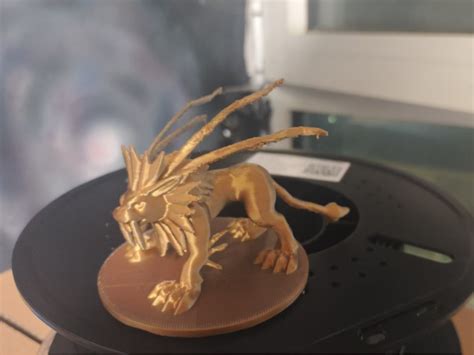 Golden Sword Lion Beast By User1067278287 Makerworld Download Free 3d