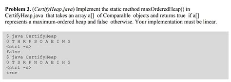 Solved A Java Problem As Follow Please Use The Follow