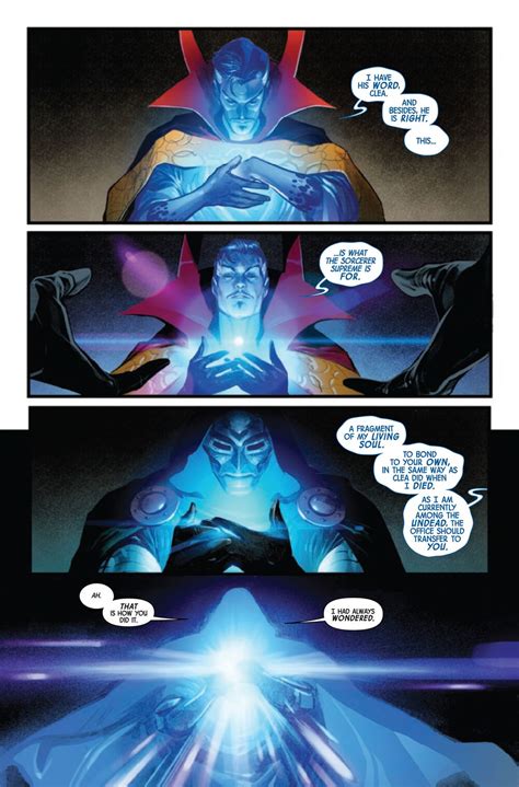 Goodbye Doctor Strange Doctor Doom Is Now Officially The Sorcerer Supreme Of The Marvel