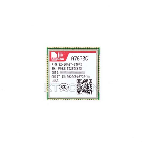 Buy Simcom A7670c Lass Lte 4g Module Cat 1 Ktron India