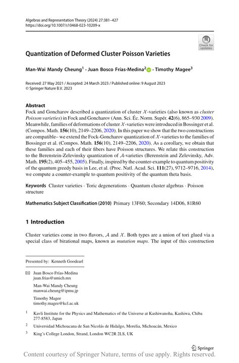 Quantization Of Deformed Cluster Poisson Varieties