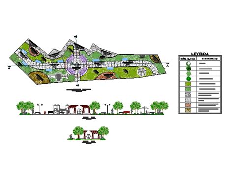 Parc Urbain Dans Autocad Téléchargement Cad Gratuit 988 Mb Bibliocad