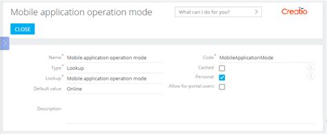 Mobile Application Basics Creatio Academy