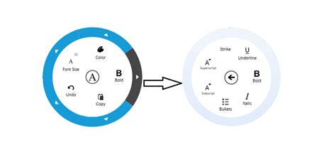 Wpf Radial Menu Control Circular Context Menu Syncfusion
