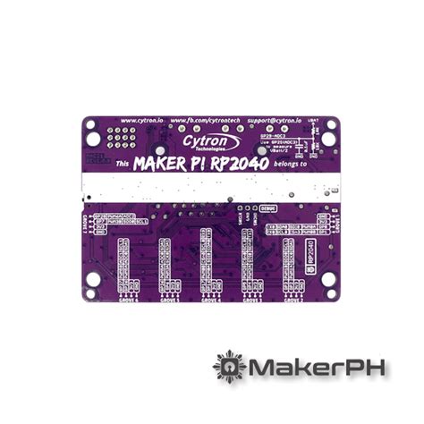 Maker Pi Rp2040 Simplifying Robotics With Raspberry Pi® Rp2040
