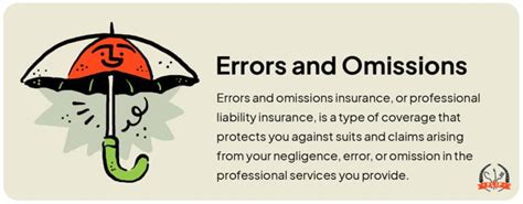 Errors And Omissions E And O Insurance Definition Flip
