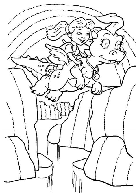 Dragon Tales Characters Coloring Pages