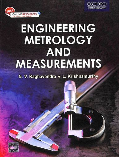 Buy Engineering Metrology And Measurements Book Nv Raghavendra L Krishnamurthy 0198085494