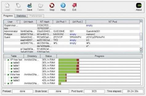 Ophcrack Windows Password Cracker Jalantikus