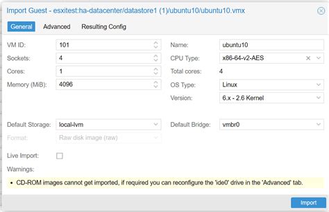 Proxmox New Import Wizard For Migrating VMware ESXi VMs Virtualization Howto